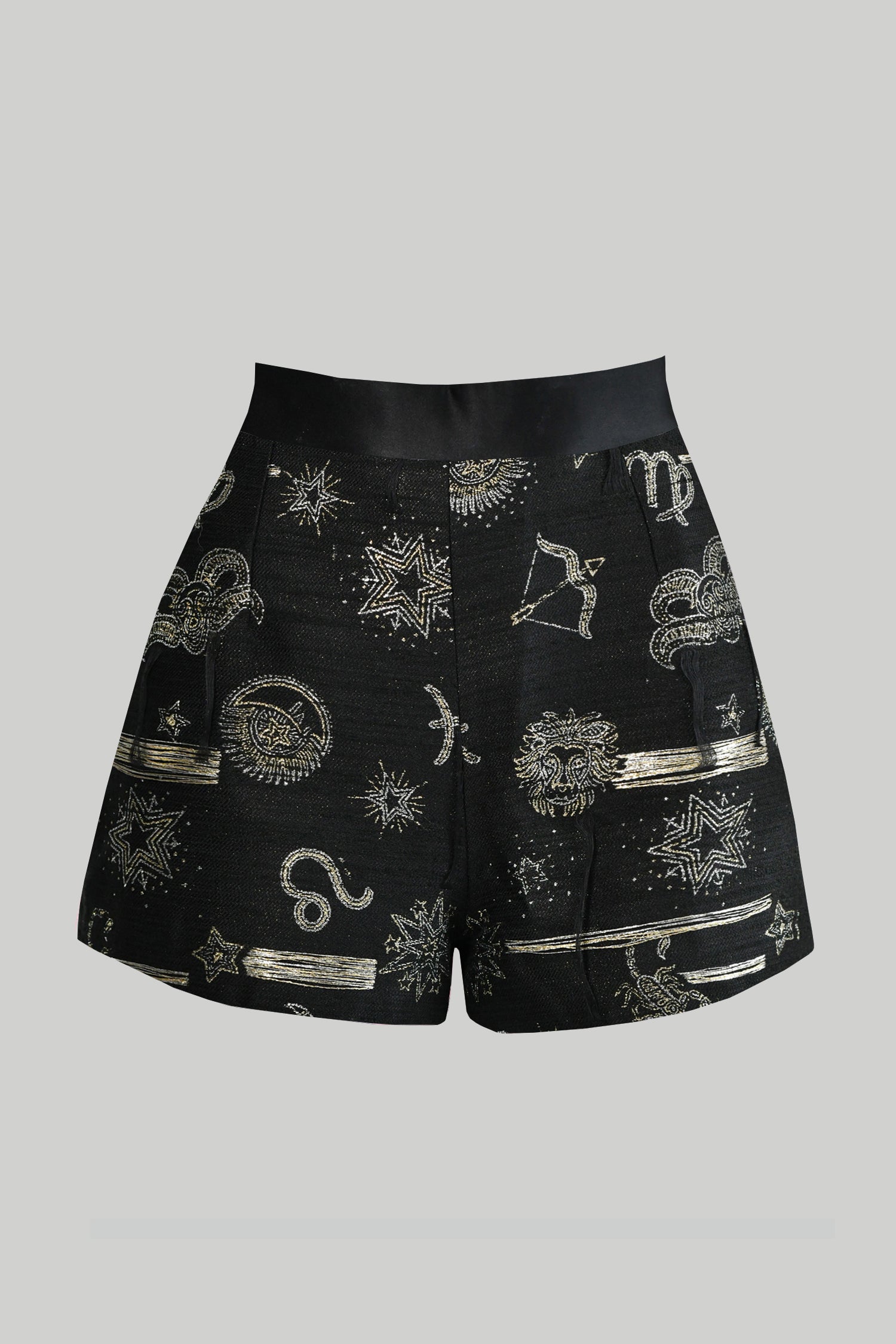 Zodiac Shorts Black – GeeGee Collection Shop